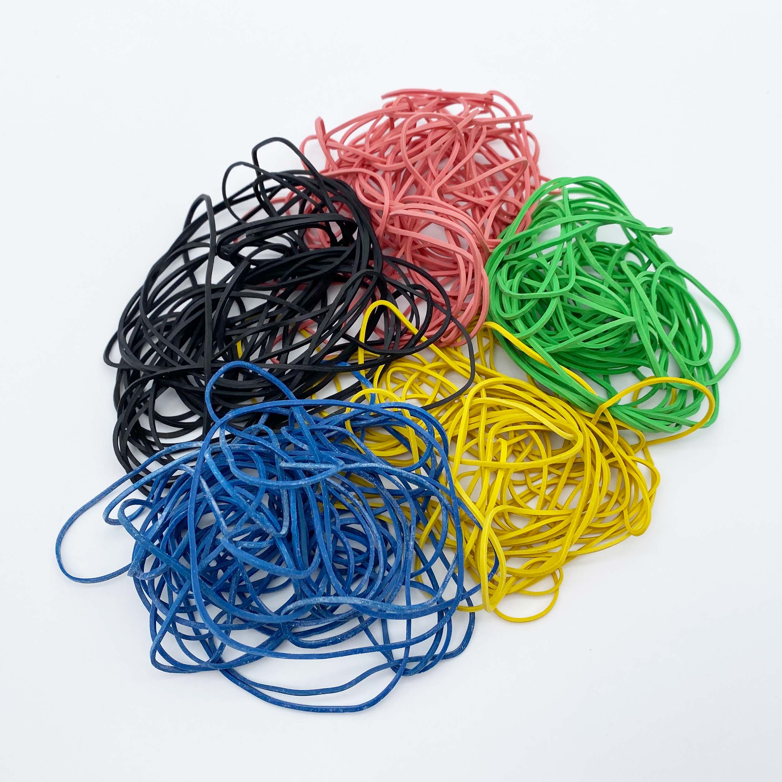 Kit de 25 élastiques pour Flashcards Leitner noirs - Confetti Campus