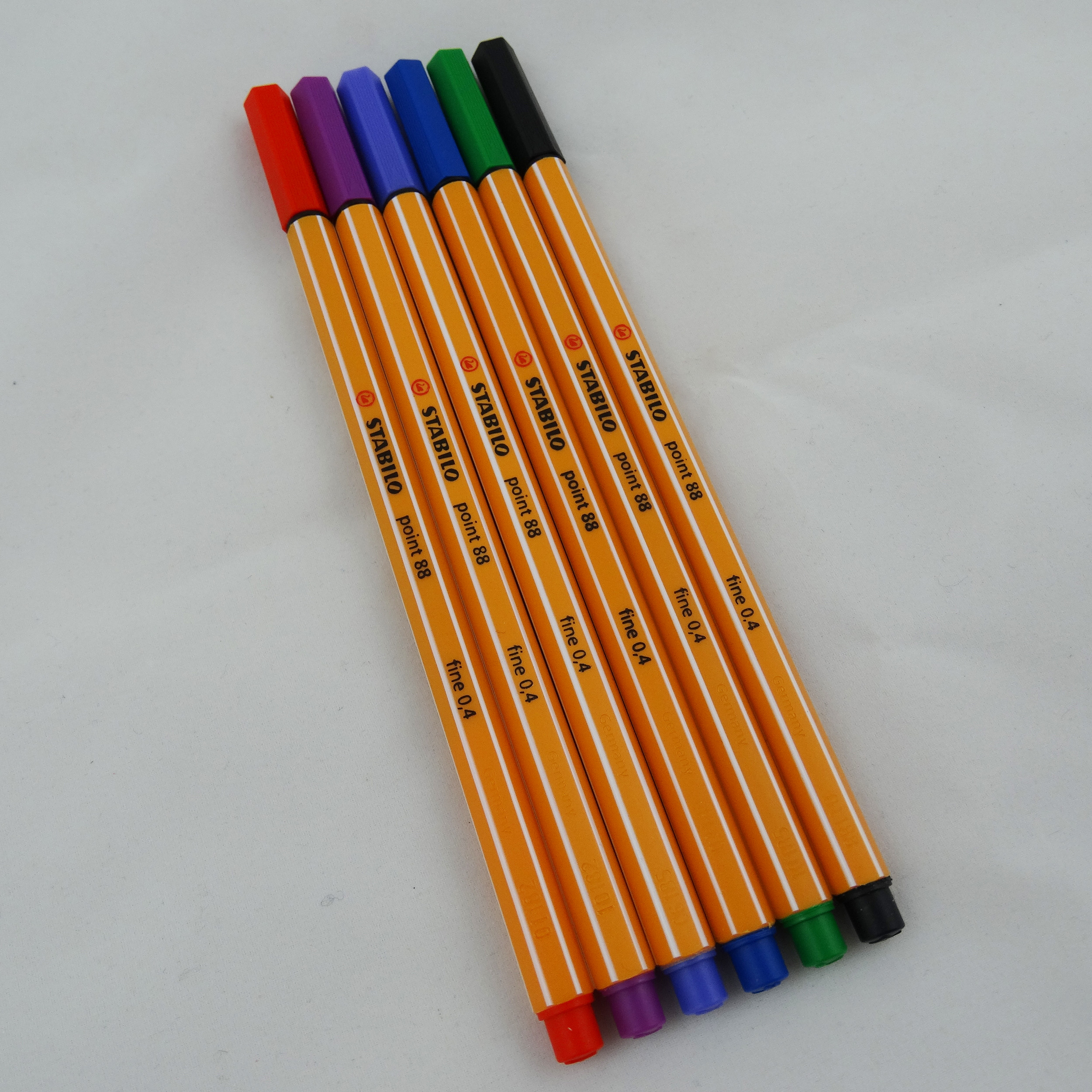 STABILO point 88 Stylos-feutres assorti classique x6 - Confetti Campus