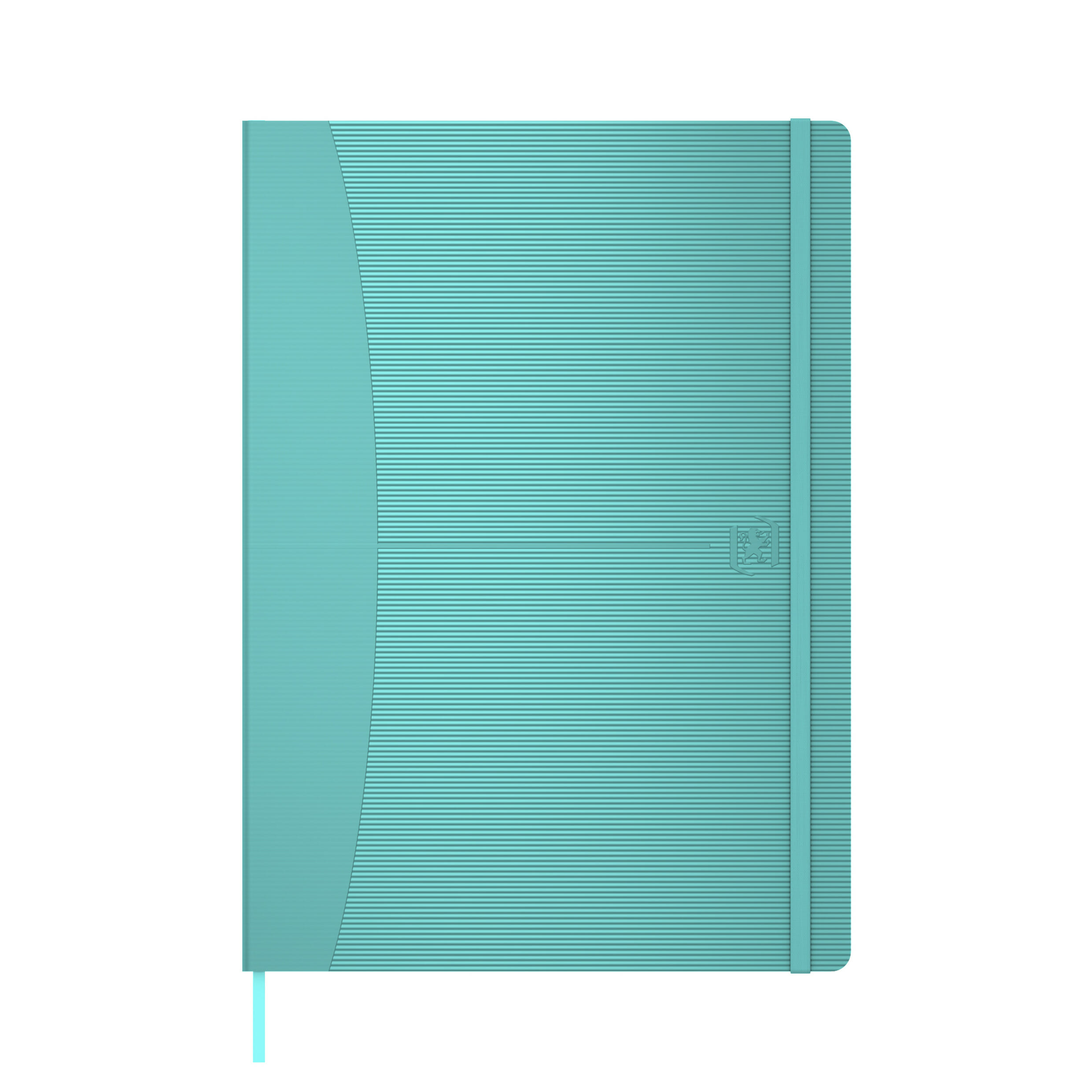 OXFORD Signature Cahier A5 brochure souple 160 pages ligné Turquoise