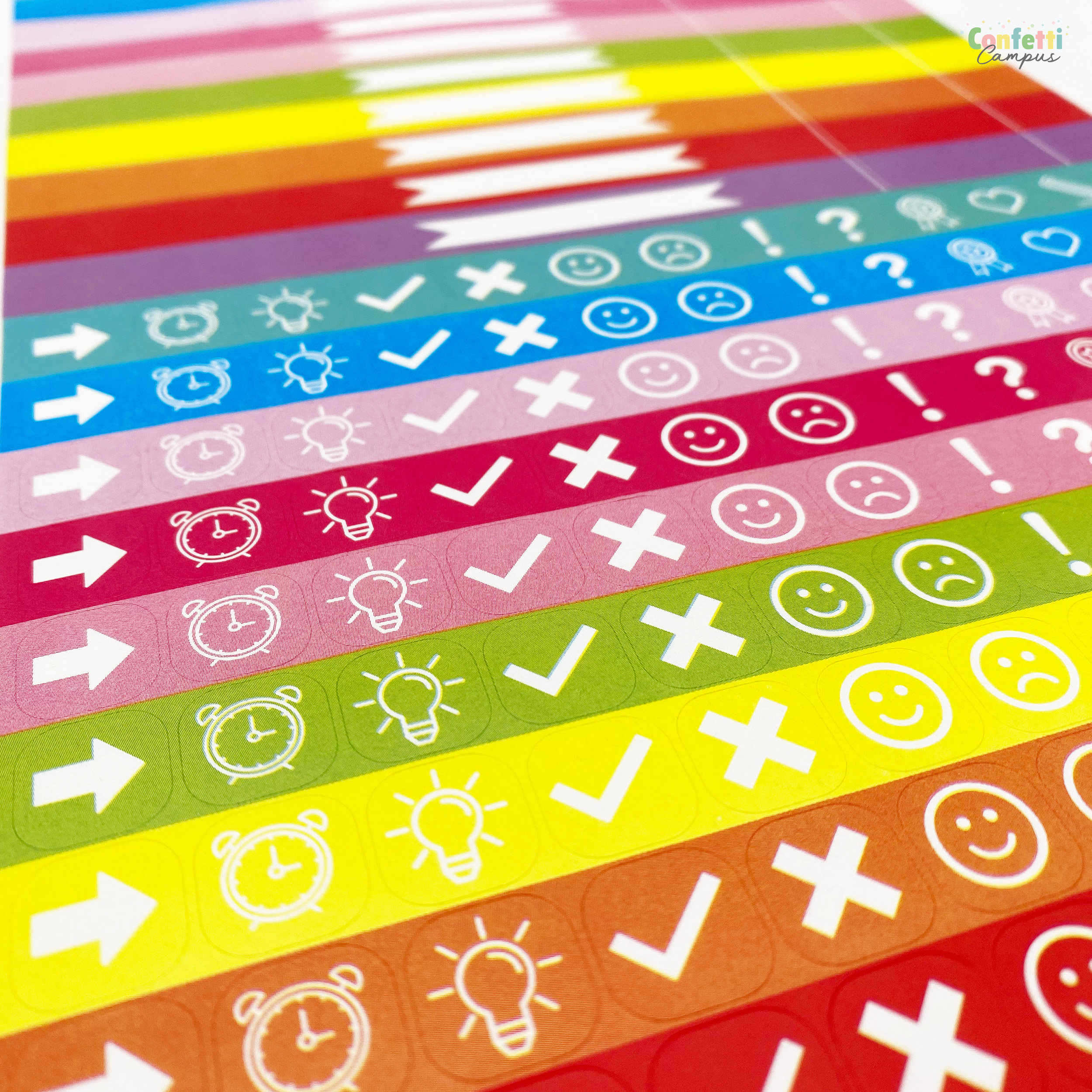 OXFORD 340 stickers autocollants pour customiser tes notes