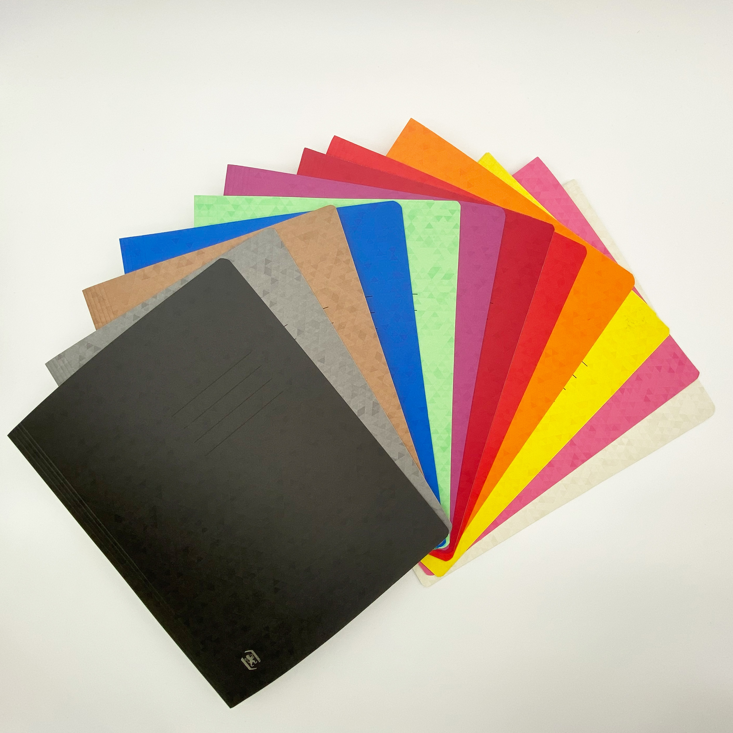 OXFORD TOP FILE+ Chemise à lamelle A4 en carte Orange