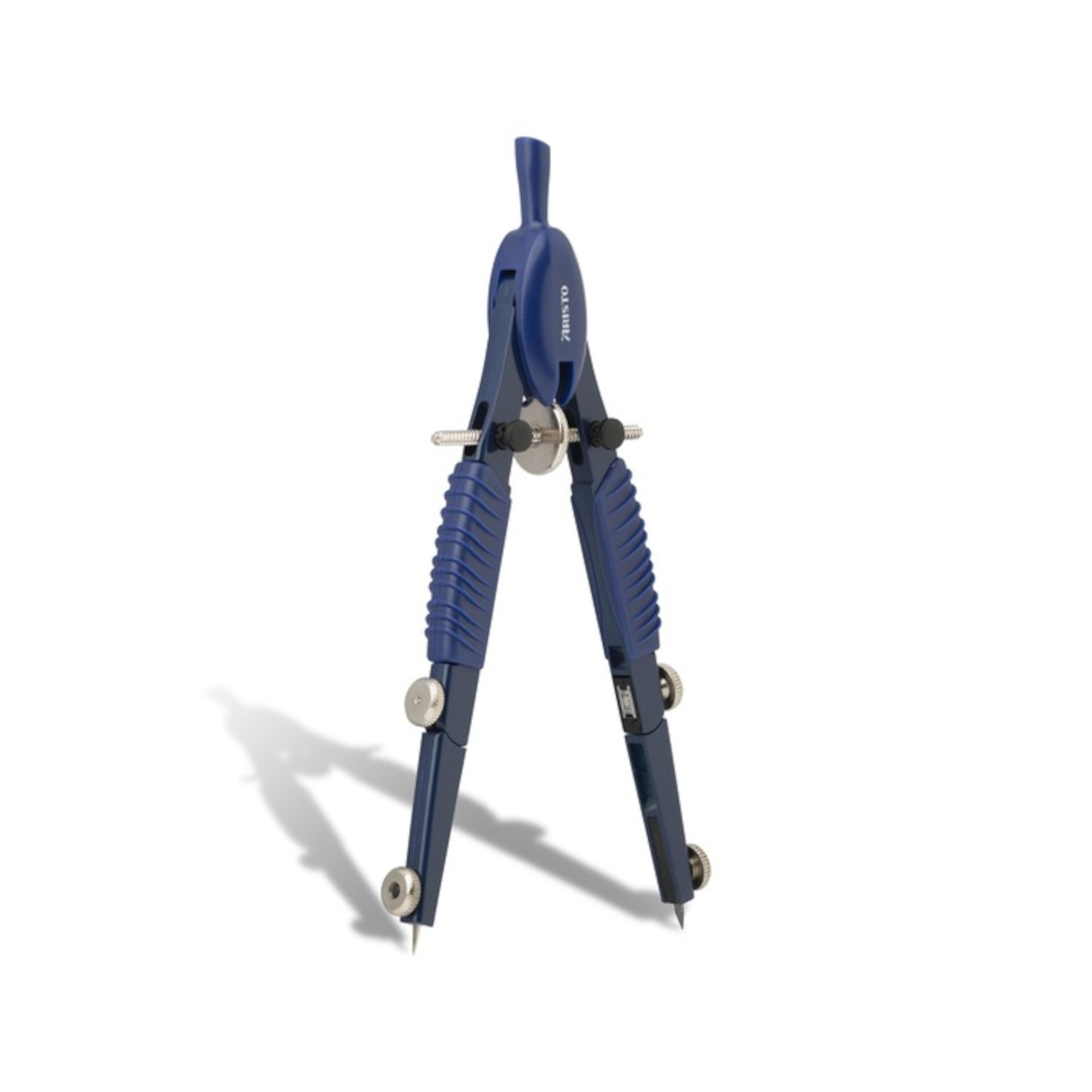 ARISTO TOPLINE Compas scolaire articulé Ø37cm bleu foncé mat