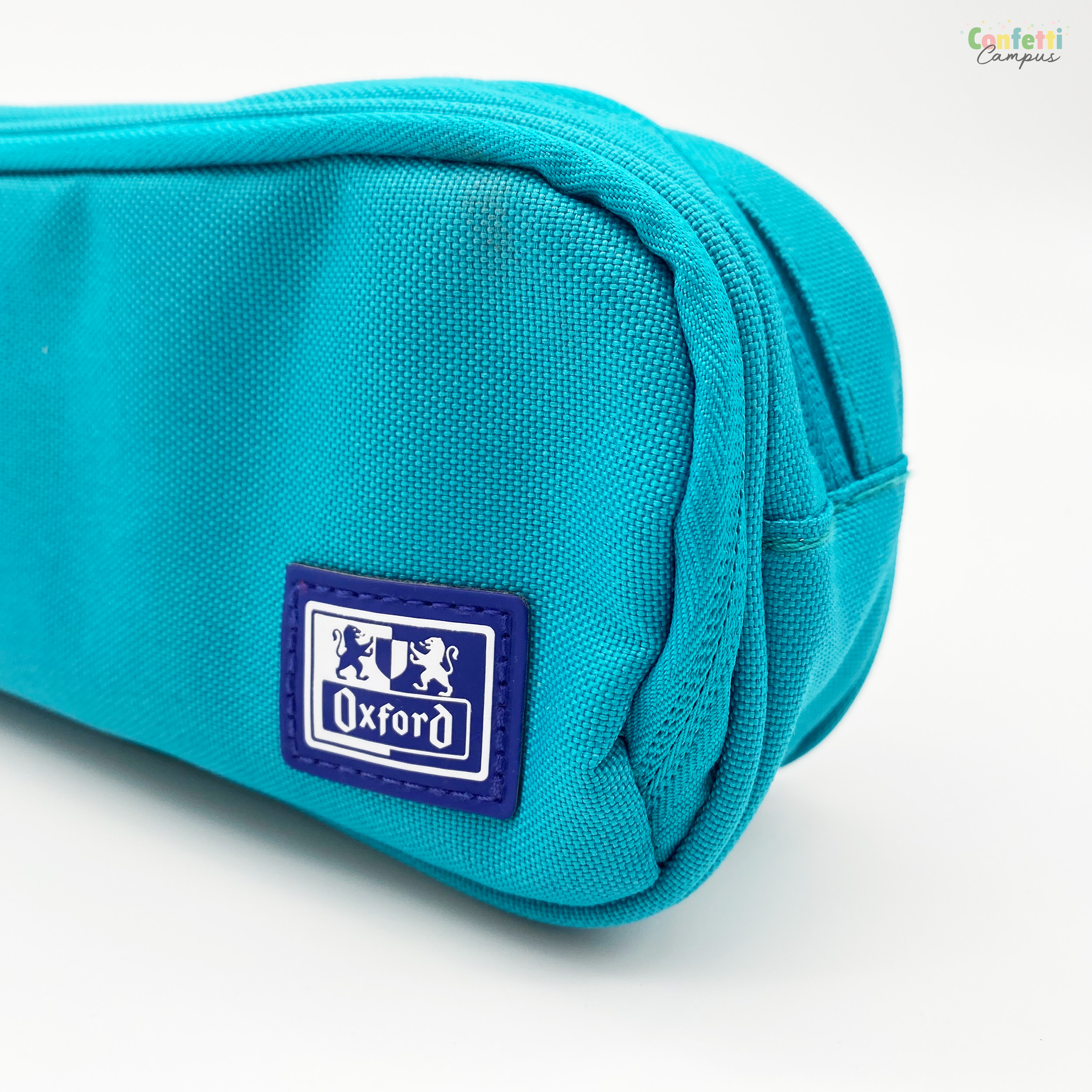 OXFORD B-SMART Trousse scolaire 3 compartiments Aqua