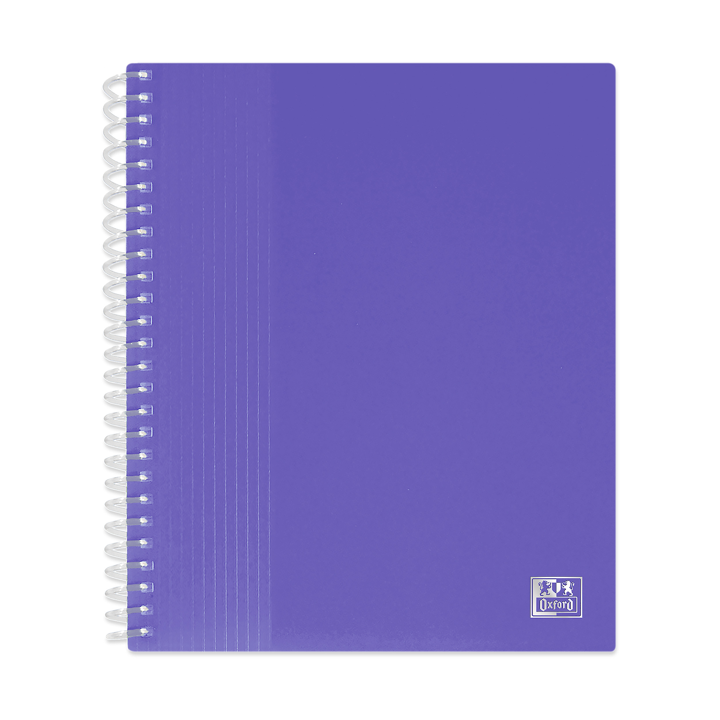 OXFORD Protège-documents à spirale Bristols A5 80 vues Violet