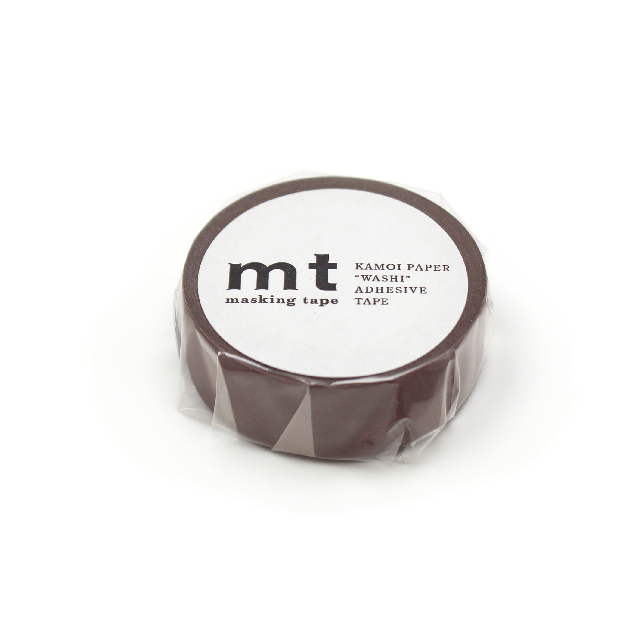 Ruban MT Masking tape 7m x 15mm uni mat rouge foncé