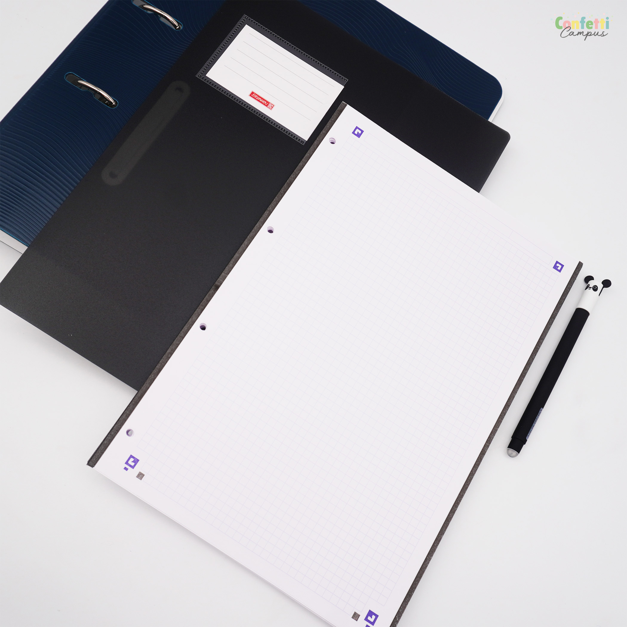 Mon organisation Skinny Note'N'File Noir