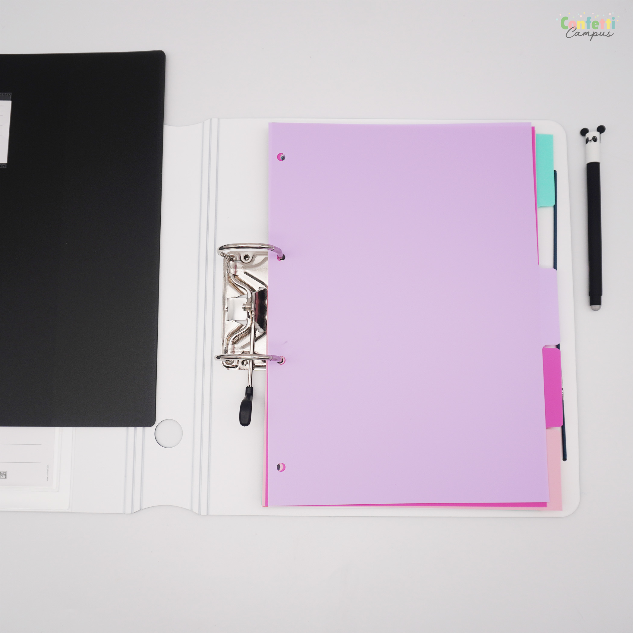 Mon organisation Skinny Note'N'File Noir