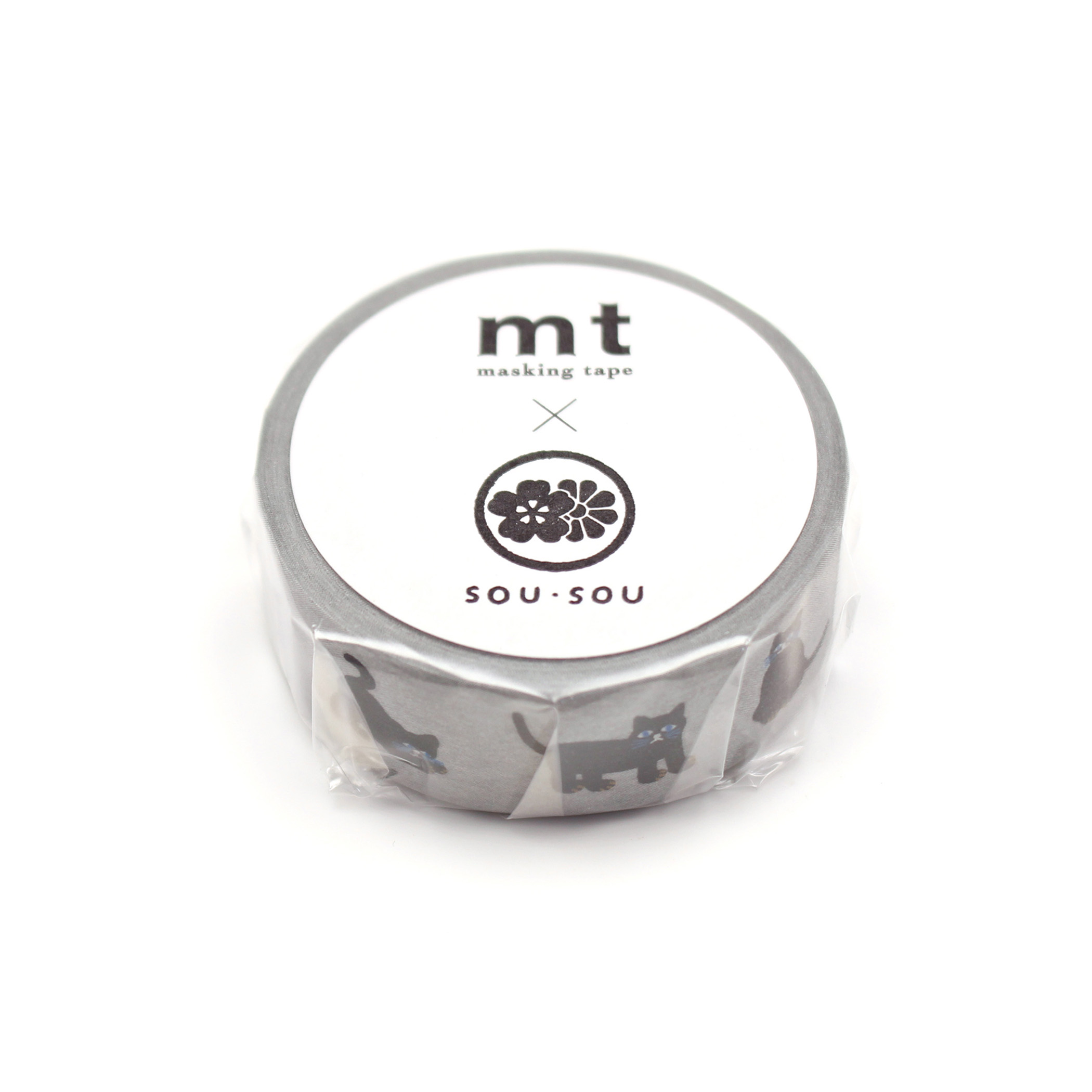 Ruban MT Masking tape 7m x 15mm le chat Sou Sou Neko