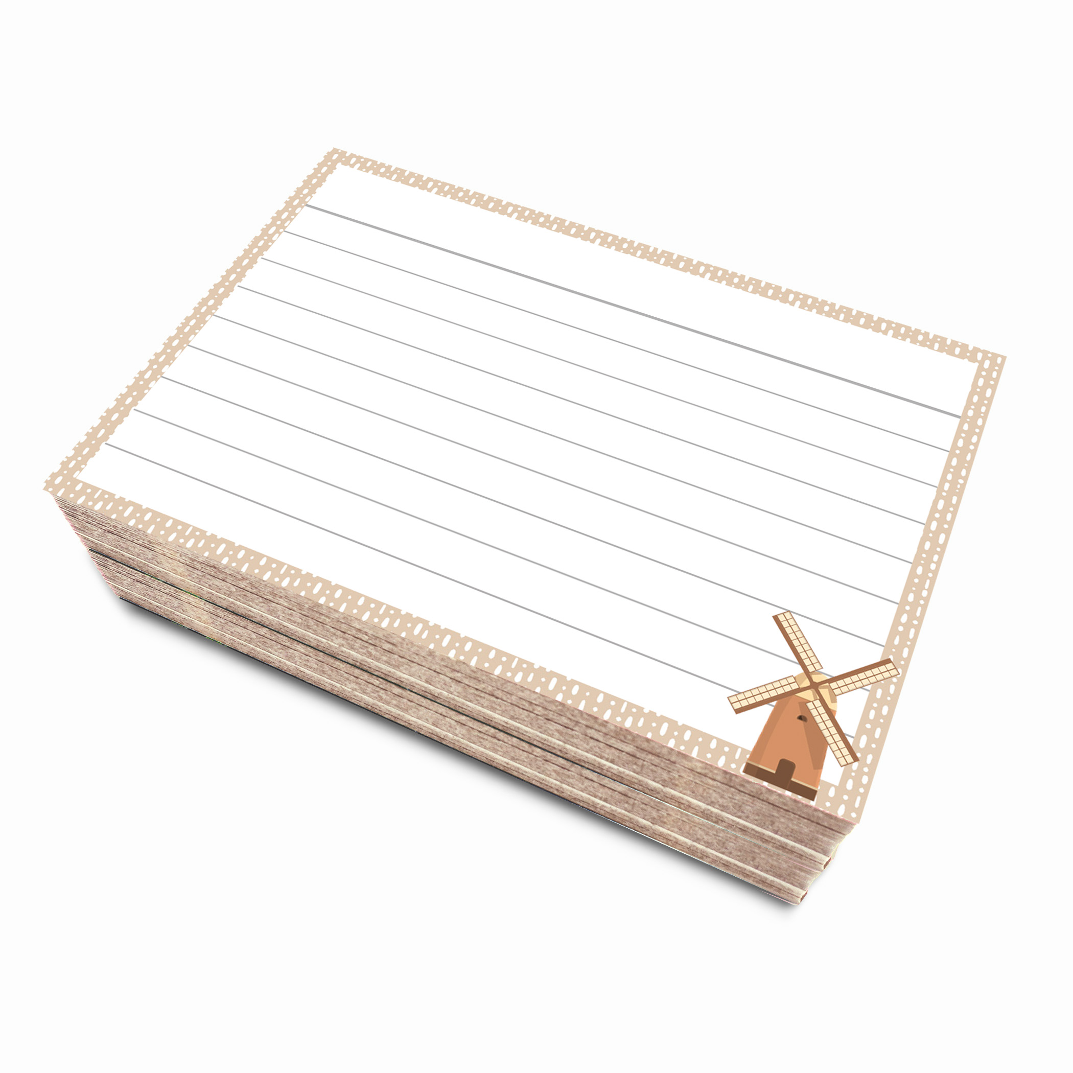 Confetti Campus - 50 Flashcards Leitner Dutch style A7 lignées cadre ...