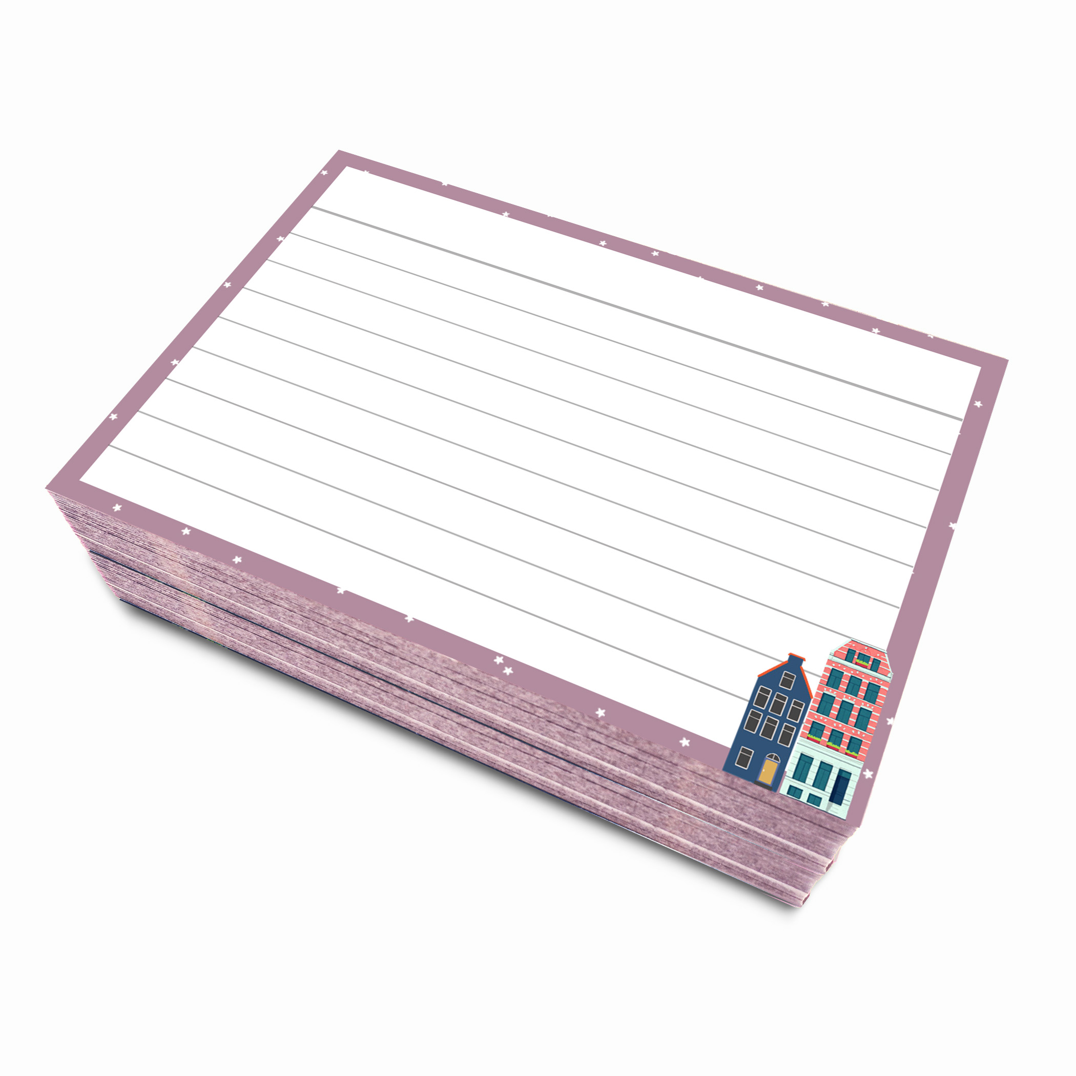 Confetti Campus - 50 Flashcards Leitner Dutch style A7 lignées cadre ...