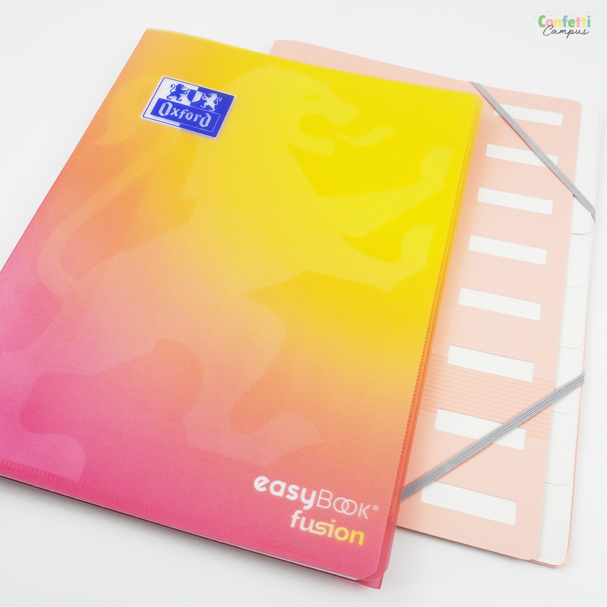 Cahier 24x32 Oxford Easybook Fusion 96 pages grands carreaux Seyès ...