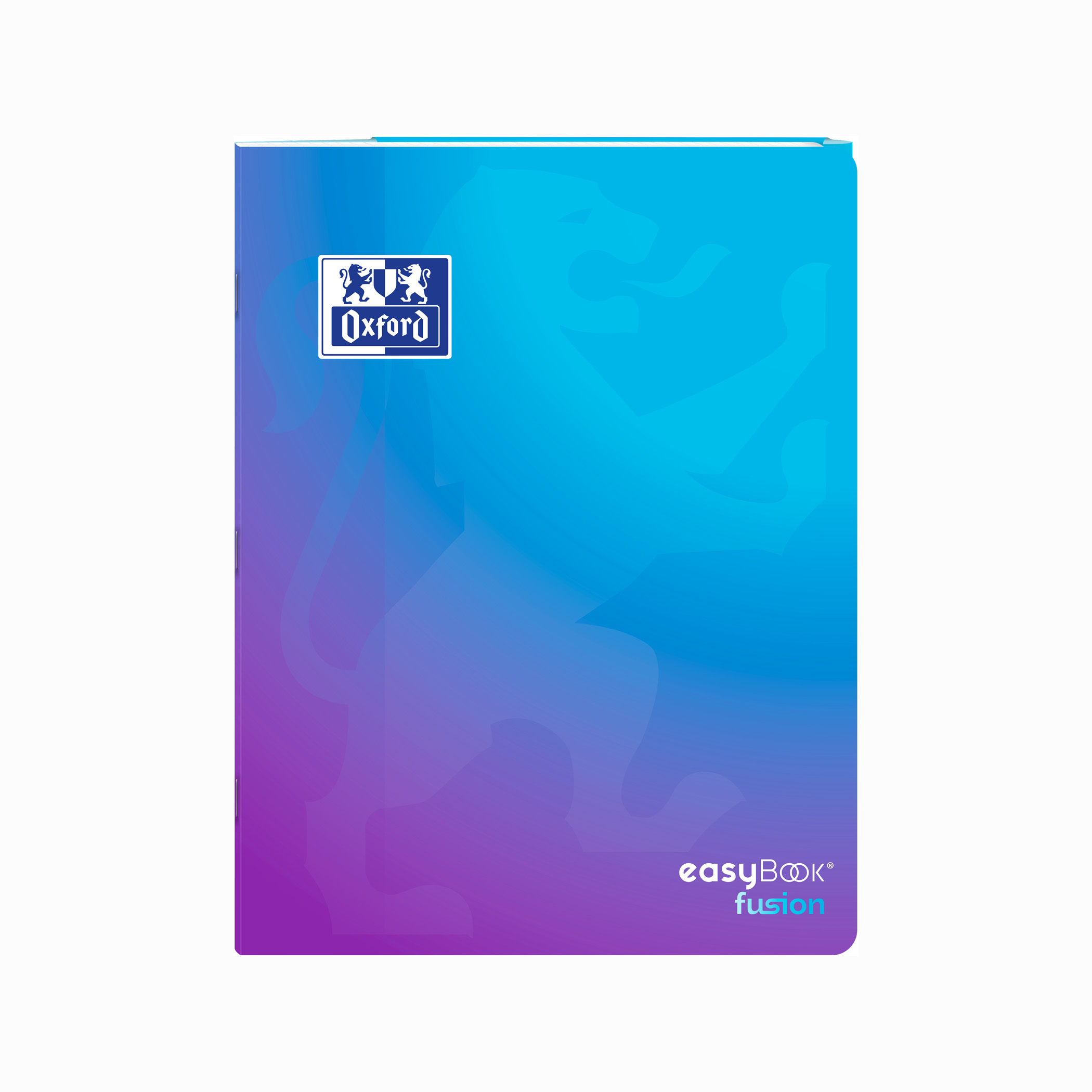 Cahier 24x32 Oxford Easybook Fusion 96 pages grands carreaux Seyès Bleu ...